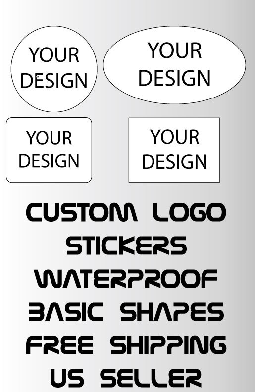 Custom Logo Stickers Product Labels Die Cut Stickers Custom Stickers ...