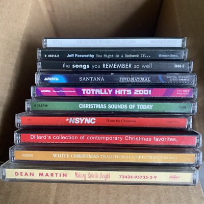 music cd mixed lot free shipping x10 with case | eBay