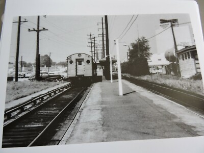 c.1955 West Hempstead NY LIRR Long Island Rail Road Station looking ...