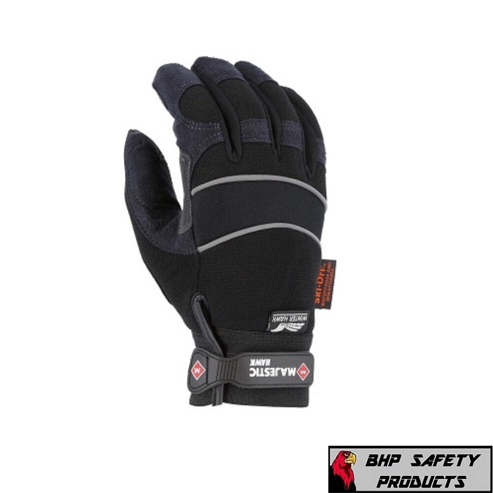 Majestic 2145 Winter Hawk ArmorSkin Insulated Mechanics Work Gloves ...