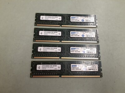 SpecTek 16GB (4x4GB) DDR3-1333 ST51264BA1339.16FMR UDIMM Memory 1223 | eBay