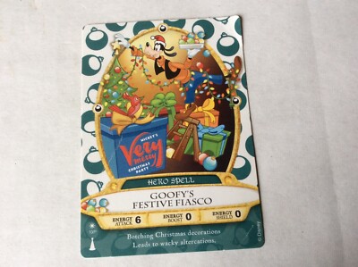 Disney Sorcerers of the Magic Kingdom Party Card 10P Goofy’s Festive ...