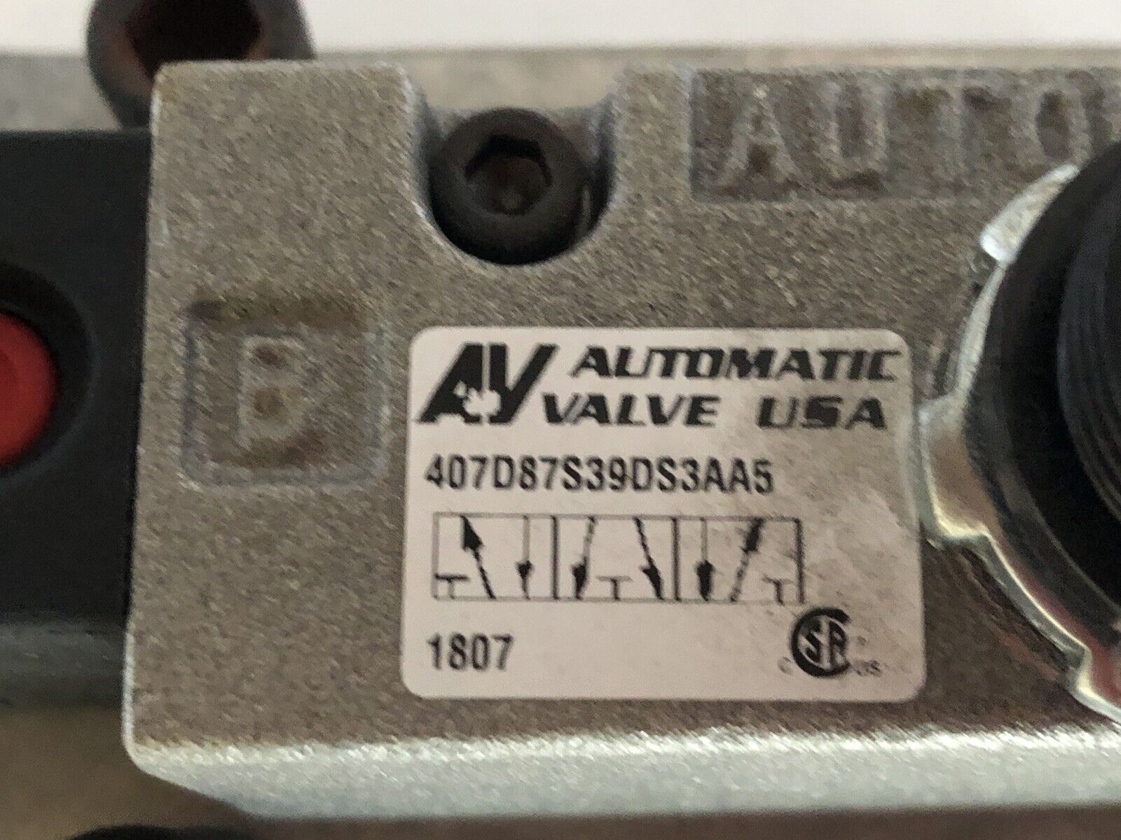NEW AUTOMATIC VALVE 407D87S39DS3AA5 CONTROL VALVE,120 V AV A7201-AA ...