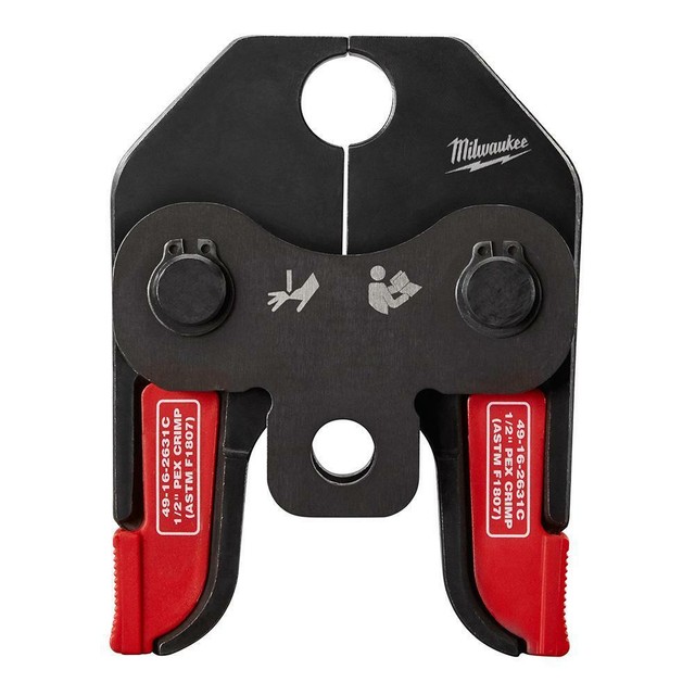 Milwaukee 1/2 Inch PEX Crimp Press Hand Tool Jaw Crimping Crimper ...