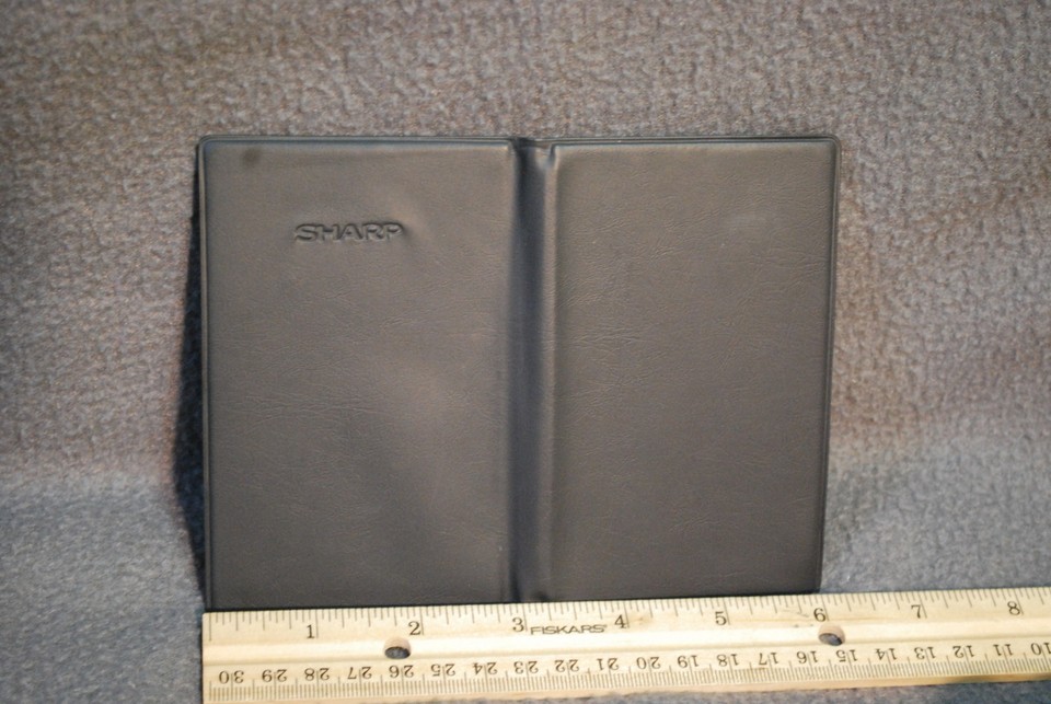 Vintage Calculator SHARP ELSI MATE EL-326G Solar Cell & Pocket Case | eBay