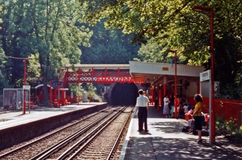 PHOTO 1989 SYDENHAM HILL RAILWAY STATION AND PENGE TUNNEL 1989 VIEW SE ...