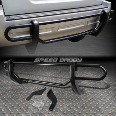 FOR 13-16 NISSAN PATHFINDER BLACK COATED DOUBLE-BAR REAR BUMPER ...