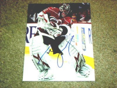 Cam Ward Carolina Hurricanes Autographed NHL 8x10 Photo COA | eBay