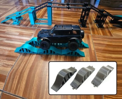 3D Whoops Scale Crawler Course for RC Traxxas TRX4m, SCX24 1/16 - 1/18 ...