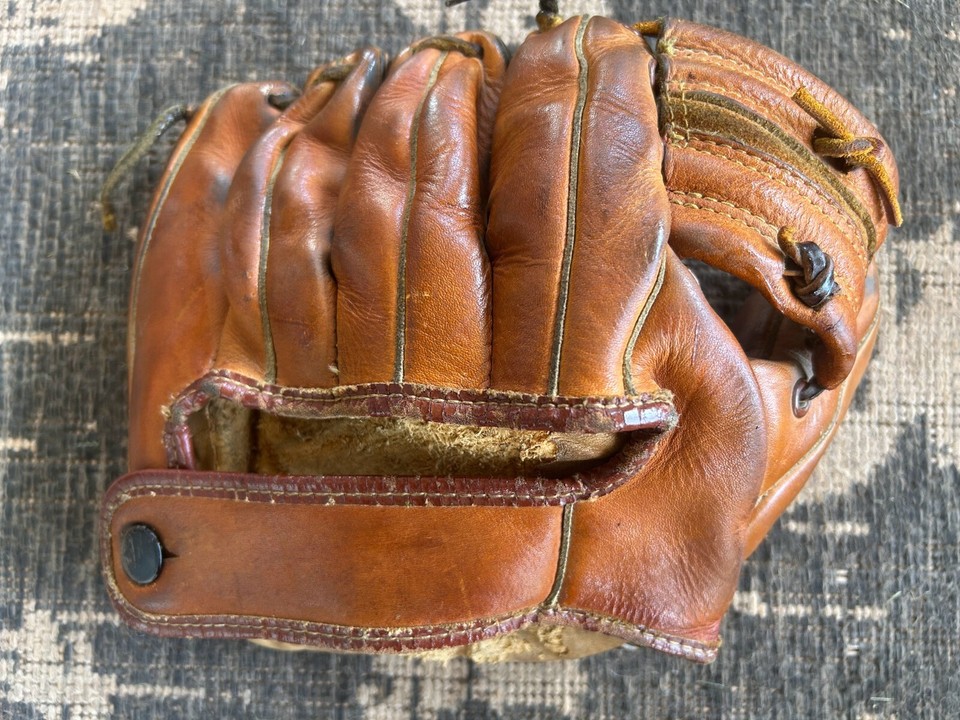 Vintage Draper Maynard baseball glove - some silver | eBay