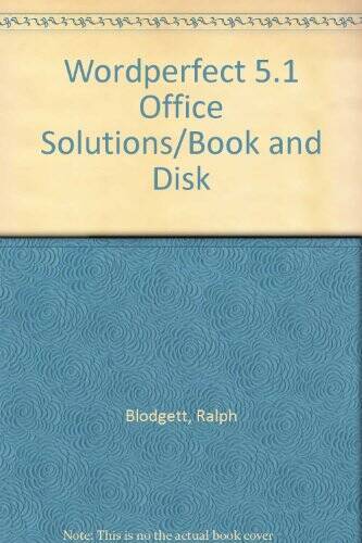 WordPerfect 5.1 Office Solutions by Ralph Blodgett (1992, Hardcover ...