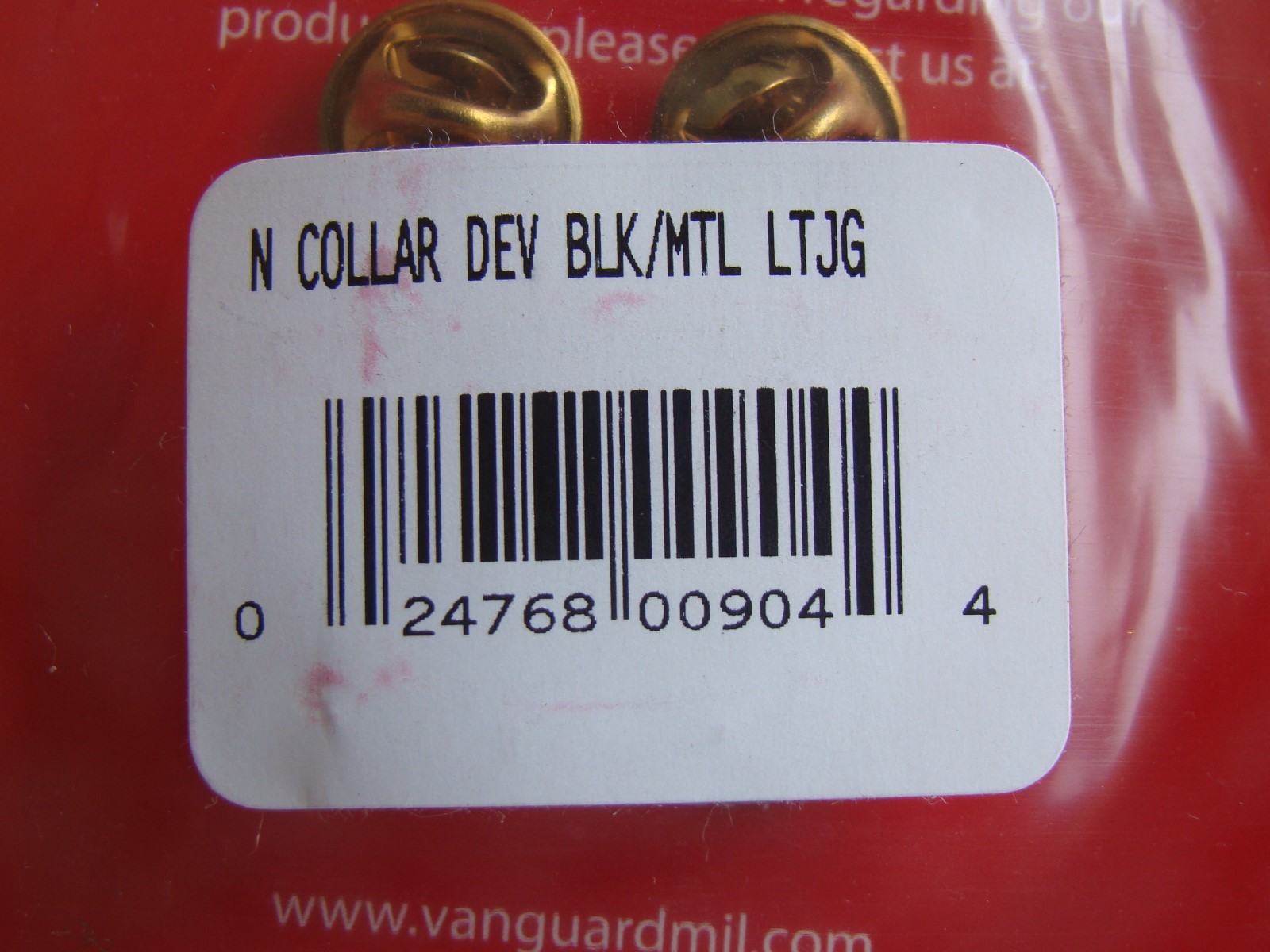 USN US NAVY O-2 LTjg LIEUTENANT JR GRADE SUBDUED SHIRT COLLAR RANK ...