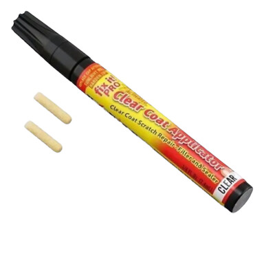 1 x CAR SCRATCH REMOVER PEN Touch Up Pen Clear Coat Lacquer Repair ...