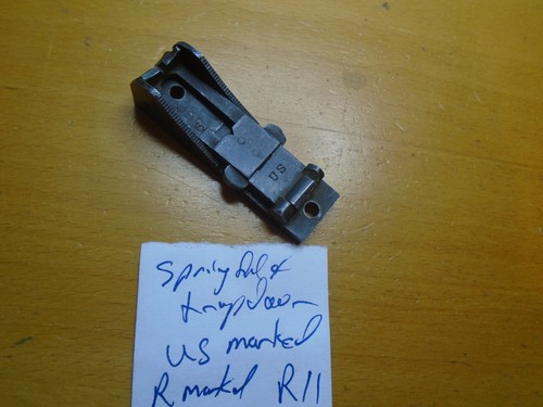Trapdoor Springfield US Marking Rear Rifle Sight | eBay