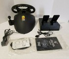 1998 MAD CATZ DUAL FORCE RACING WHEEL AND PEDDLES FOR PLAYSTATION PS1 ...