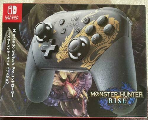 Nintendo Switch Pro Monster Hunter Rise Edition Controller for sale ...