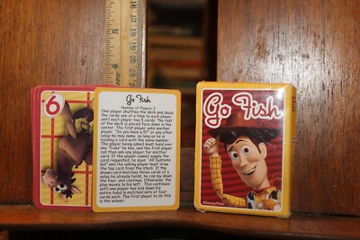 Disney Pixar Toy Story Go Fish Card Game | eBay