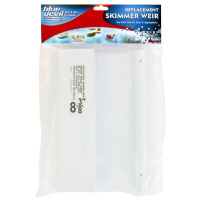 Blue Devil Pool Skimmer Weir Replacement 8-3/8 in, for Pentair Swimquip ...