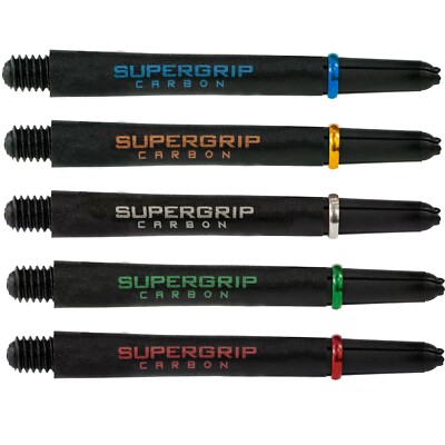 Harrows Supergrip Carbon Stems - Dart Shafts with Rings - Ultra Strong ...