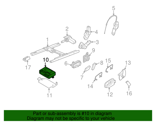 Genuine Audi Control Module 4F0-910-760 | eBay