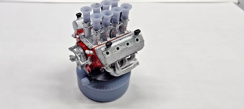 Vintage HEMI Hilborn Stacked Injection 1/24 Scale Resin Engine | eBay