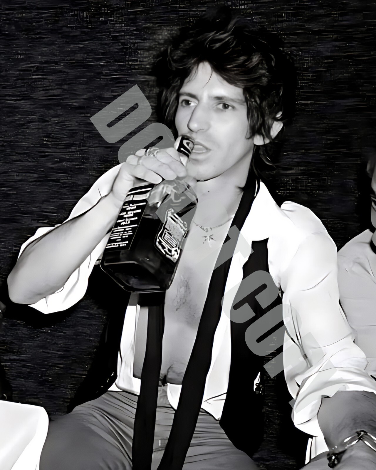 Keith Richards Drinking Jack Daniels From The Bottle Rolling Stones ...