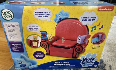 LeapFrog Blue's Clues and You Play and Learn Thinking Chair, Fast ...