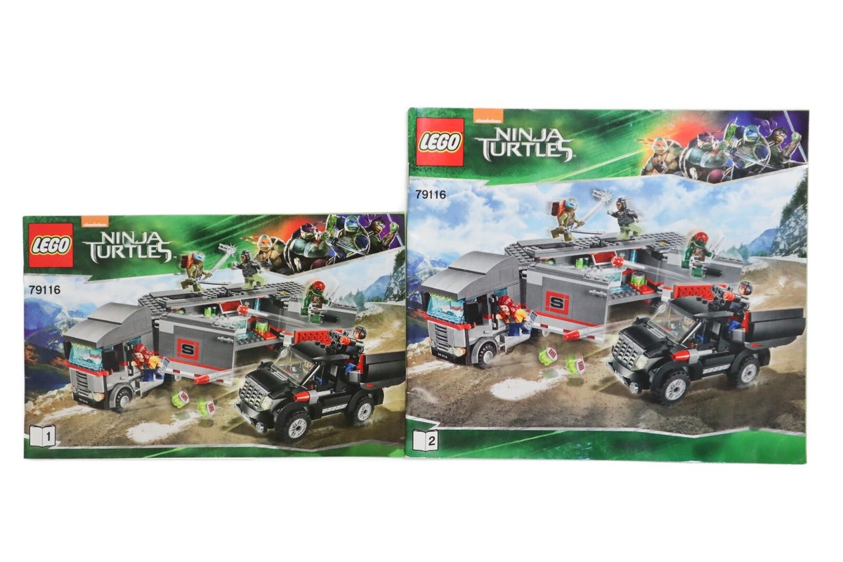 Teenage Mutant Ninja Turtle Lego Set Mountain MEGA Teenage Mutant