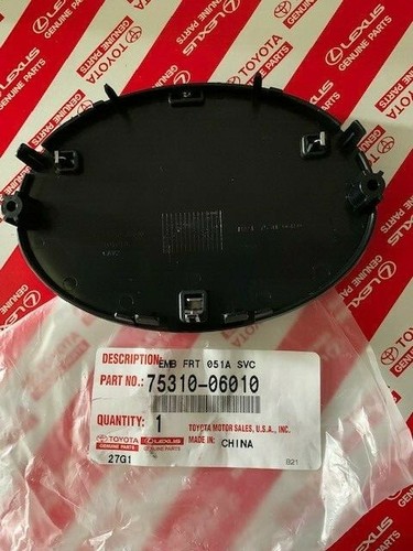 Buy GENUINE OEM TOYOTA Front Radiator Grille Emblem 75310-06010 AVALON ...