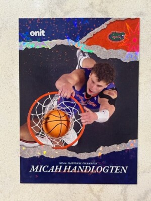 MICAH HANDLOGTEN 2024-25 ONIT Florida Basketball 2025 National ...
