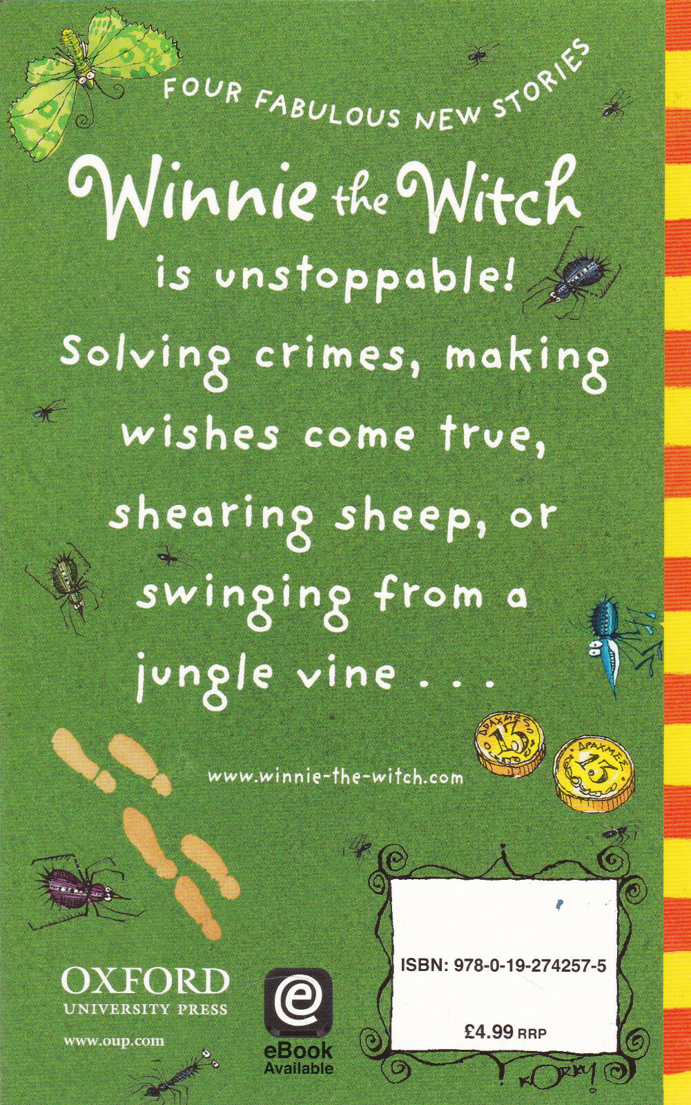 Winnie Goes Wild! (Winnie the Witch) by Laura Owen (Paperback) New Book ...