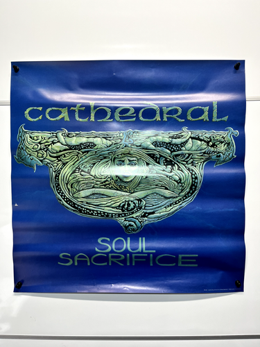 Poster: Cathedral: Soul Sacrifice (1992): Doom Metal original CD LP ...