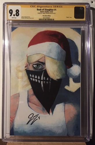 1ST MAXINE SLAUGHTER Book of Slaughter #1 CGC 9.8 NM/M SIGNED Tiny ...