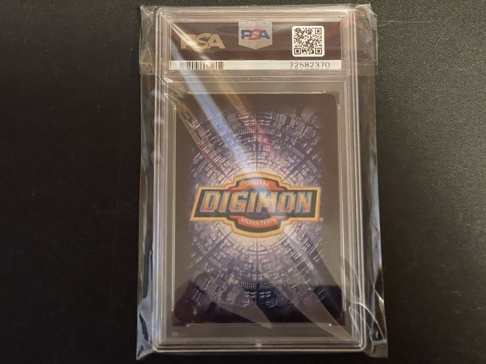 2000 Digimon Digi-Battle Series 3 BO-118 Exveemon PSA 8 NM-MT Non-Holo ...