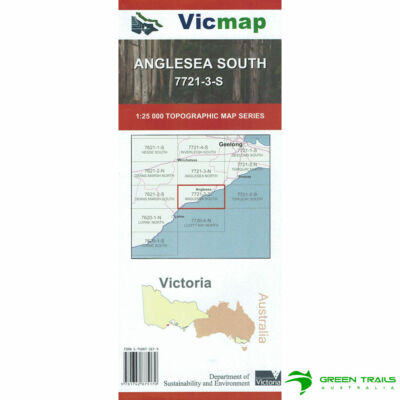 Vicmap Anglesea South 7721-3-S Map 25K Topographical Map 2021 | eBay ...