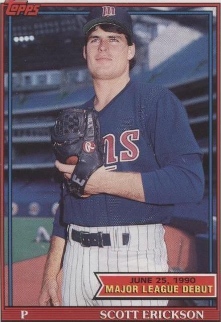 1990-91 Topps Major League Debut 1990 - Scott Erickson #45 (RC) for ...