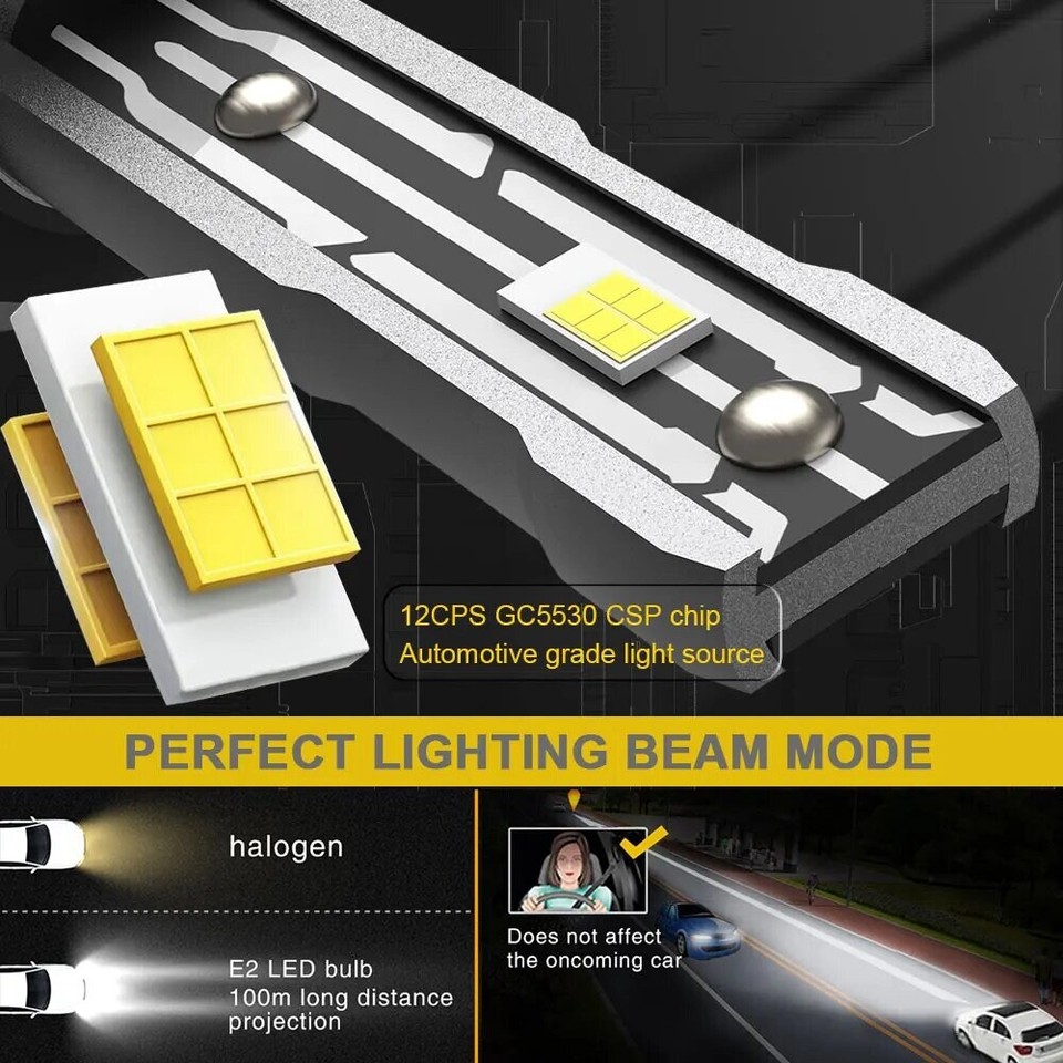 For Subaru Impreza 2022 2023 2024 H11 Led Headlight Conversion Bulbs ...