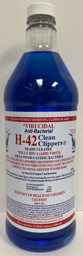 H-42 Clean Clippers Spray Virucidal Anti-Bacterial Cleaner 32fl oz NEW ...