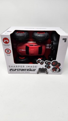 Sharper Image Remote Control RC Cars Flip Stunt Rally Car Toy for Kids ...