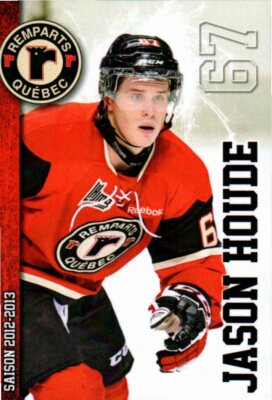 Jason Houde 2012-13 Quebec Remparts | eBay