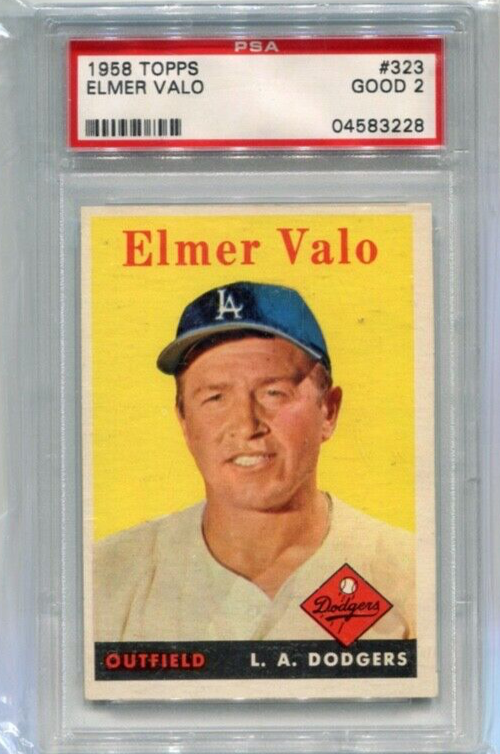 1958 Topps - Elmer Valo #323 for sale online | eBay