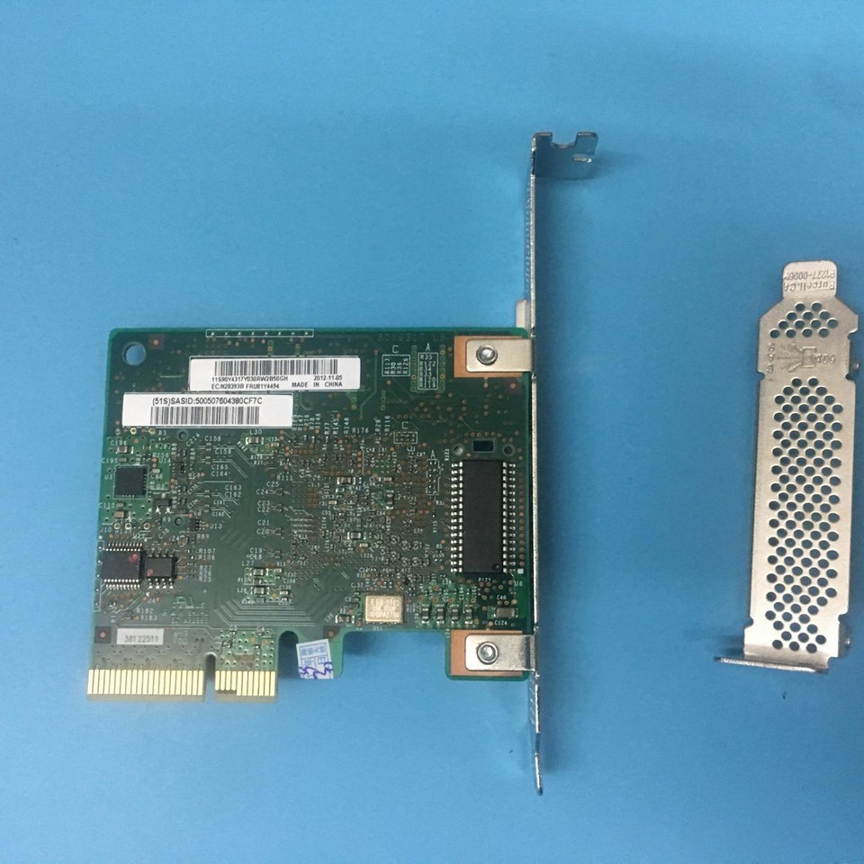 IBM H1110 81Y4494 =9211-4I FW:(LSI 9211-8i) P20 IT Mode for ZFS FreeNAS ...