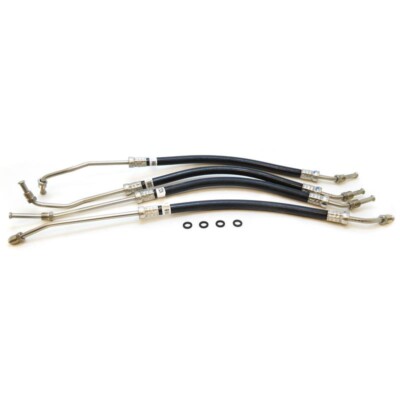Steering Cylinder Hose Kit for Volvo Penta DPR-D includes 4 hydraulic ...