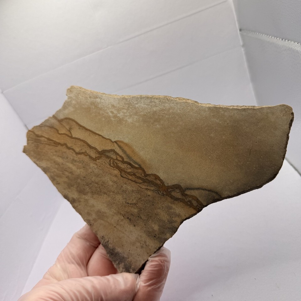 Old Stock African Queen Picture Jasper Slab Namibia 282g - 8" Polished ...