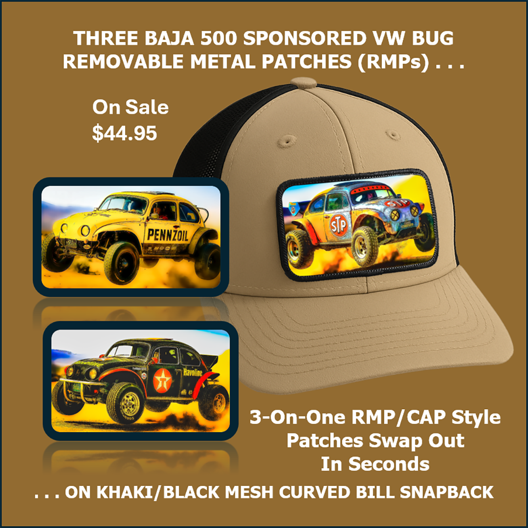 BAJA 500 RACING LIFE - VW BUG OFFROAD - 3-ON-ONE RMP/CAP MIDPROFILE ...