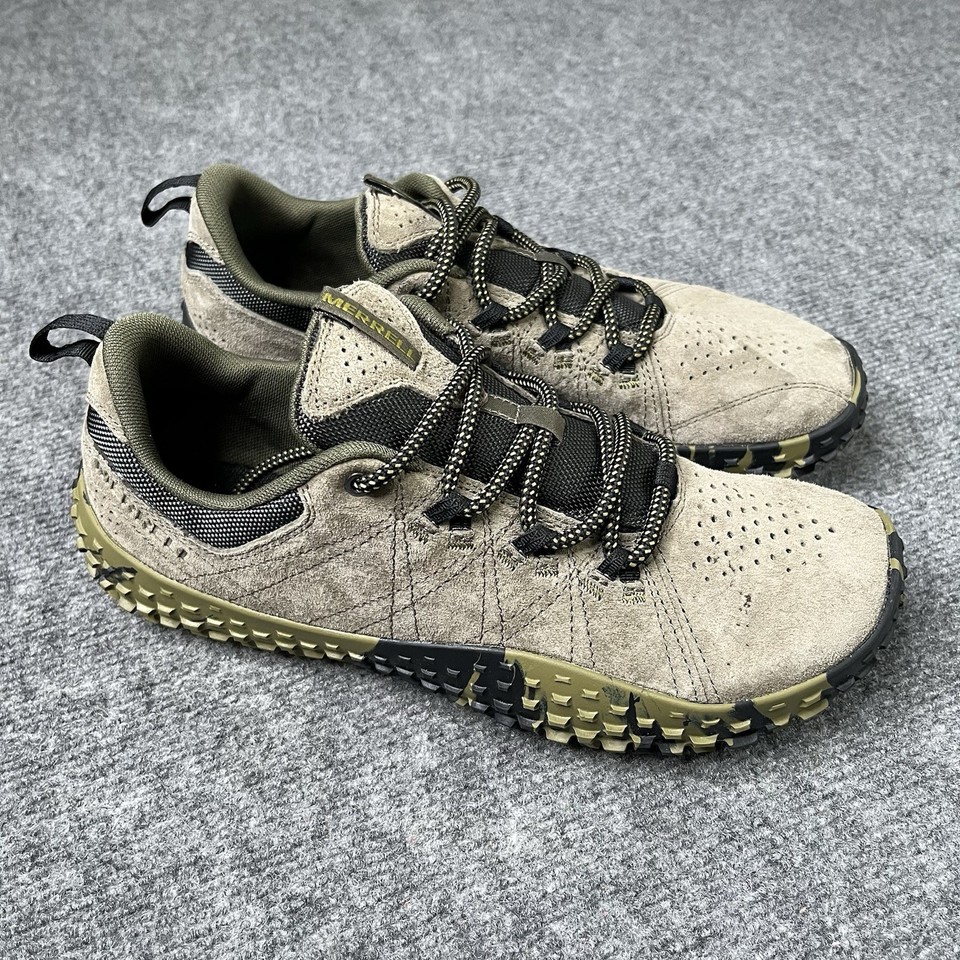 Merrell Wrapt Barefoot Mid WP Olive Sneakers Shoes Mens 8 New W/O Box ...