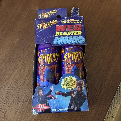 Marvel Amazing Spider-Man 1997 Vintage Web Blaster Ammo 2-Pack | eBay