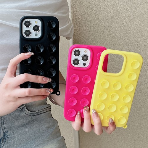 Trendy Solid Macaron Phone Case Comfortable for iPhone 16 15 14 13 12 ...