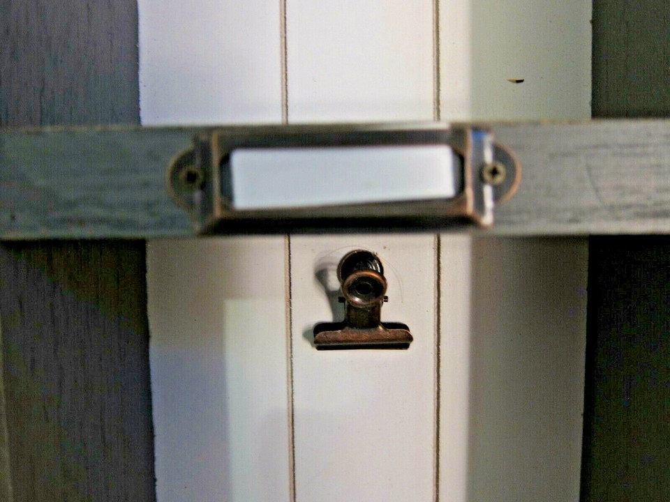 Inbox Wall Hanging Message Center Organization Board Gray with ...