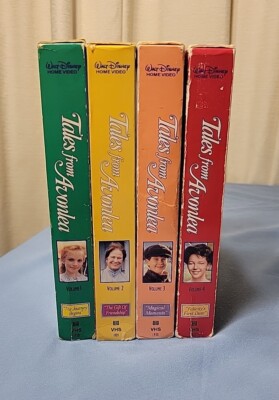 Tales From Avonlea Disney VHS Lot Set of 4 Anne of Green Gables TV Show ...